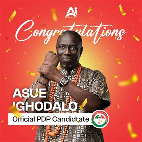 Asue Ighodalo Wins Edo Pdp Primary Election Politics Nigeria