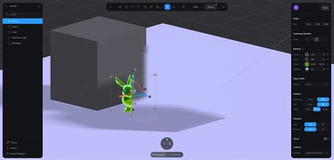 Help Object Not Showing Behind Glass Rspline3d