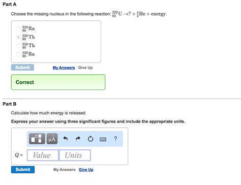 Solved Choose The Missing Nucleus In The Following Reaction Chegg