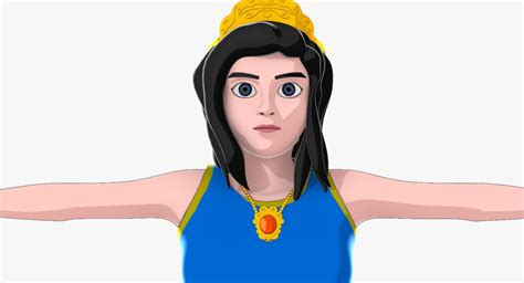 Fantasy Girl Rig 3d Model Fantasy Girl Rig 3d Model