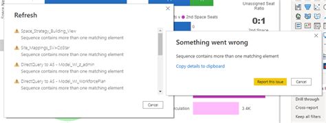 Sequence Contains More Than One Matching Element Microsoft Fabric