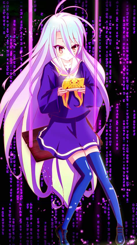 Shiro No Game No Life Mobile Wallpaper Zerochan Anime Image Board