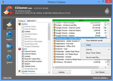 Ccleaner Improves Cleaning Performance With Office And Major Browsers