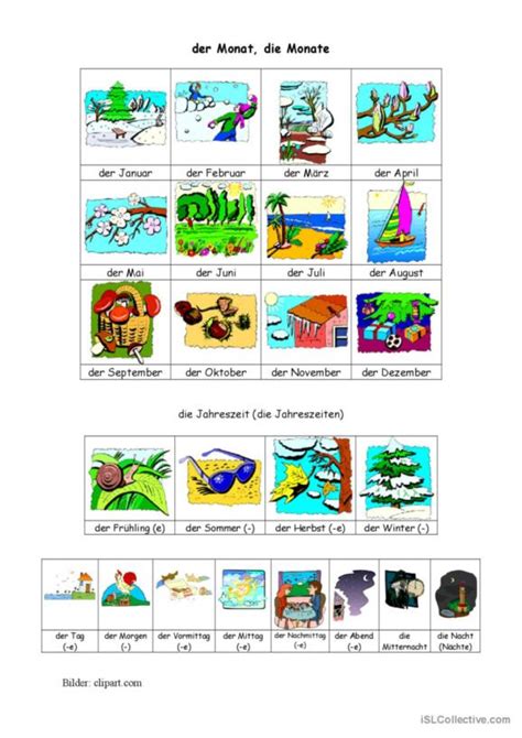 81 Monate Deutsch DAF Arbeitsblätter pdf doc