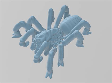 Stl File Frostbite Spider Arachnia Support Free 🕷️ ・3d Printer Model To