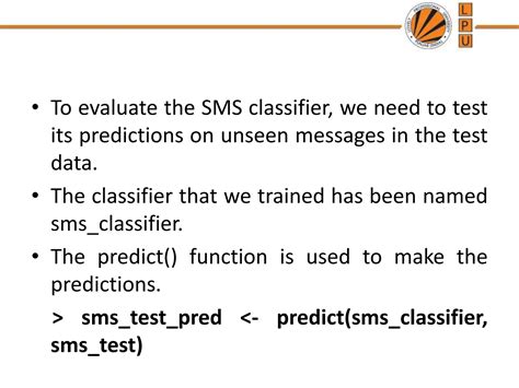 Supervised Learning Classification Part Ppt