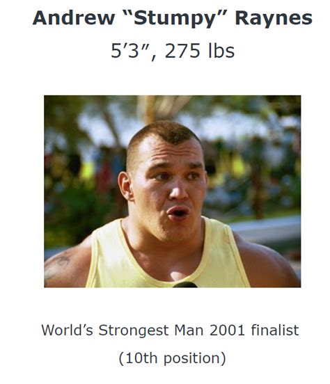 Short Stumpy AND Stupid The IQ Of The Worlds Shortest Strong Man