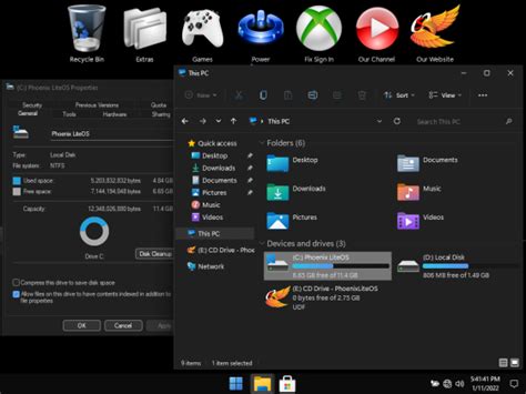 Phoenix LiteOS 11 Pro Plus Windows 11 Build 22000 434 Compact Lite