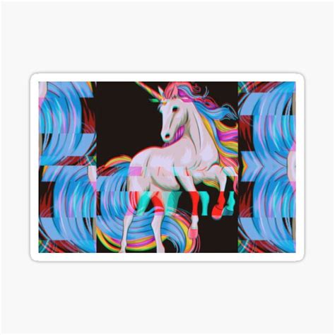 Unicorn Nimbus Sticker For Sale By Janru15 Redbubble