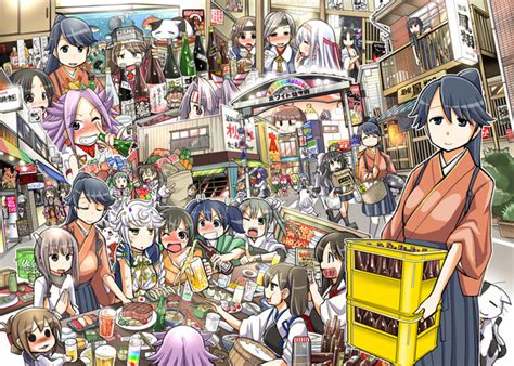【艦これ】お艦【集合絵】 坂崎ふれでぃ さんのイラスト ニコニコ静画 イラスト