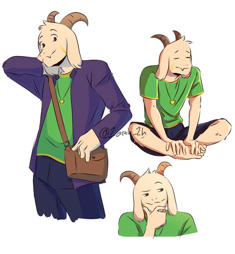Asriel From Tsunderswap By Zarthart On Deviantart