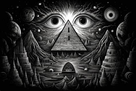 Histoire Et Secrets Des Illuminati Hypothèses Conceptuelles Avec Des
