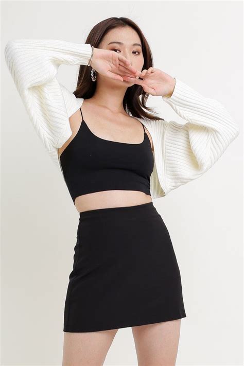 Supergurl Michelle Mini Skirt In Black Womens Fashion Bottoms