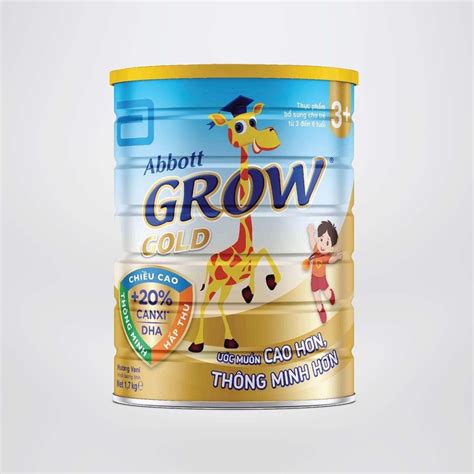 Mua Sản Phẩm Sữa Bột Abbott Grow Gold 3 Hương Vani 1 7kg Chỉ Với Giá