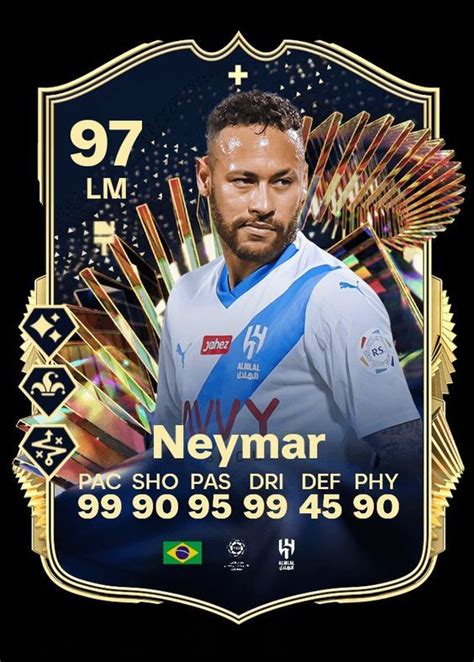 NEYMAR CARTA TOTS Cartas de fútbol Taquetes de futbol Premios de fútbol