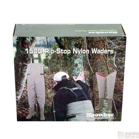 Buy Snowbee 150d Rip Stop Nylon Chest Waders Online At Marine Nz