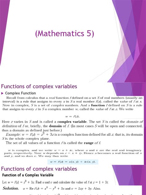 Lecture Three Pdf Mathematics Mathematical Analysis