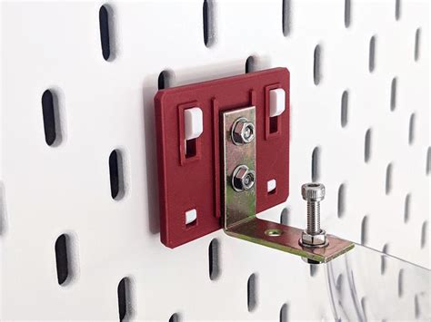 Pegboard Mounting Bracket By T0b1 Download Free Stl Model