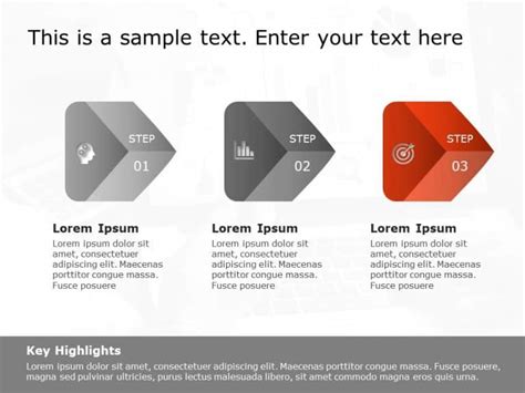 Arrow Roadmap PowerPoint Template