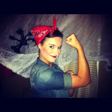 Easy Halloween Costume Rosie The Riveter My Life Well Loved