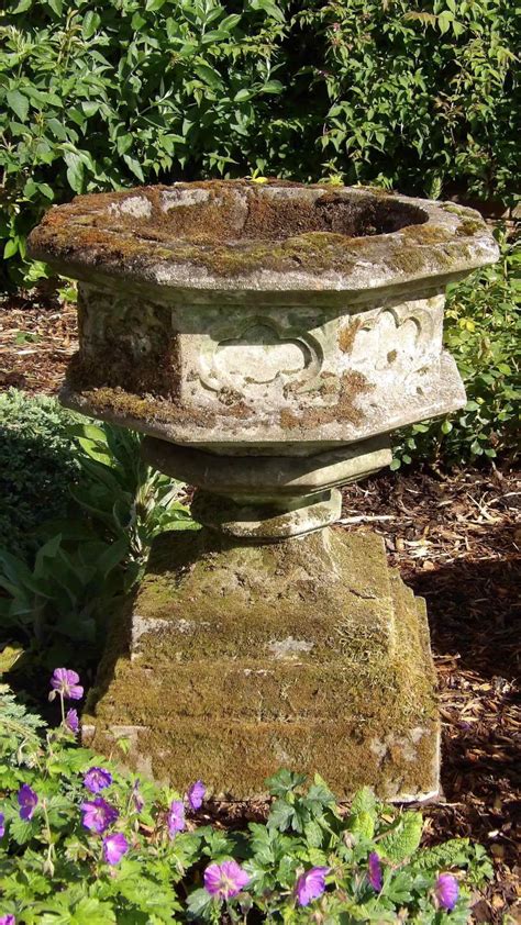 Weathered Gothic Urn Antique Planters Holloways Garden Planters