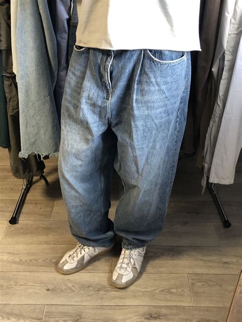 Широкі базові банани джинси asos широкие джинсы y2k big boy реп baggy ...
