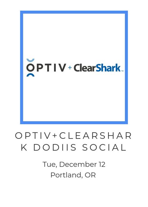 Joe Lampert On Linkedin Optivclearshark Dodiis Social Splash