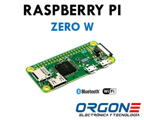 Raspberry Pi Zero W Bluetooth Wifi Orgontec