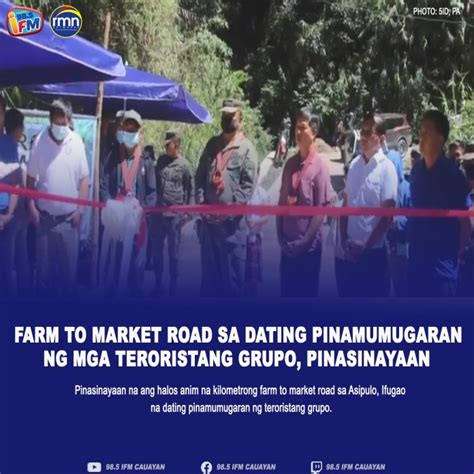 Farm To Market Road Sa Dating Pinamumugaran Ng Mga Npa Pinasinayaan Rmn Networks