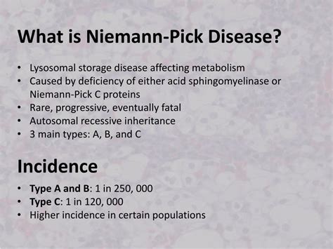 Ppt Niemann Pick Disease Powerpoint Presentation Free Download Id2977714