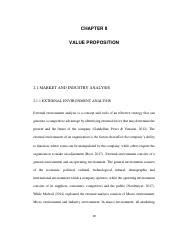 Value Proposition Pdf CHAPTER II VALUE PROPOSITION MARKET AND INDUSTRY ANALYSIS