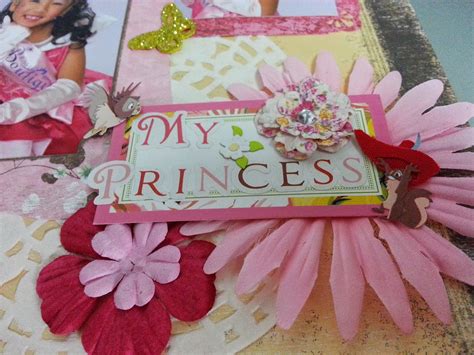 Scrapping With Luv Disney Princess Layout