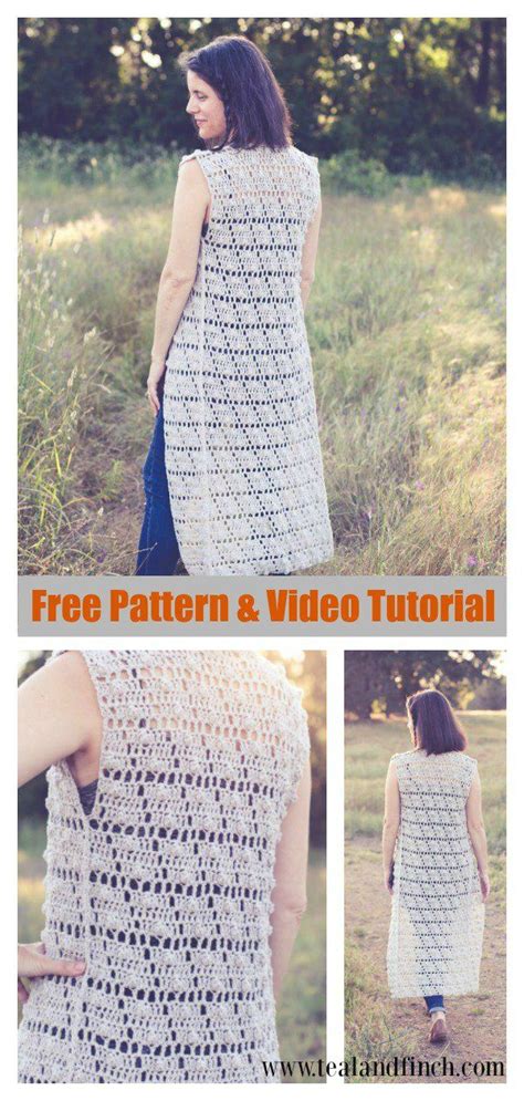 Lace Summer Vest Free Crochet Pattern Crochet Vest Pattern Free