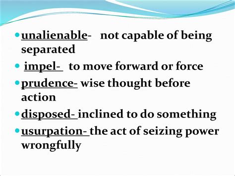 Declaration Vocabulary Ppt Download