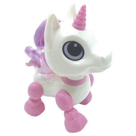Power Unicorn Mini Unicorn Robot With Light And Sound Effects Flitit