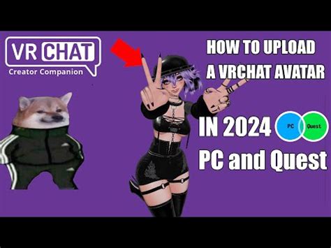 How To Upload A VRChat Avatar In 2024 Creator Companion Tutorial PC