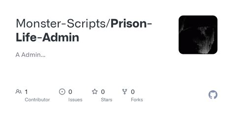 Github Monster Scripts Prison Life Admin A Admin