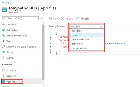 How To Locally Edit An Already Deployed Function In Azure Functions Python Stack Overflow