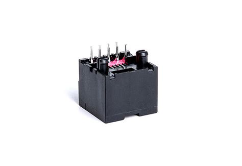 Weibliche Rj45 Höhe 12,70 Millimeter PBT rotes UL94V-0 RoHS ...