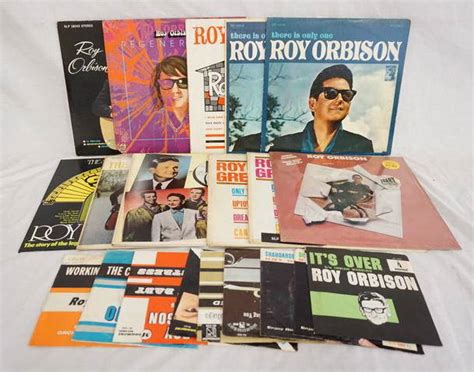 Lot Of 11 Roy Orbison Albums And 8 45s