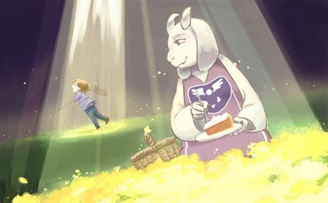 Undertale Frisk And Toriel By Tenperu Tapio Undertale Fanart