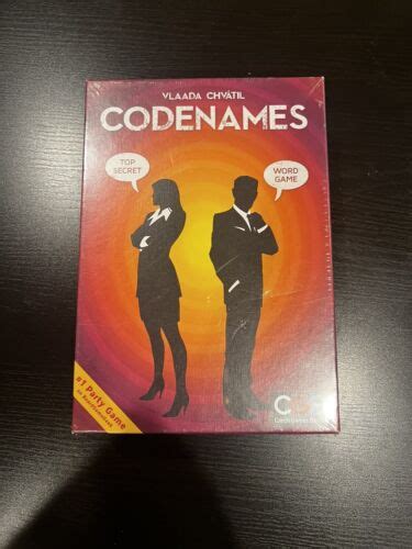 New Sealed Codenames Board Game Party Game 2 8 Players Picture
