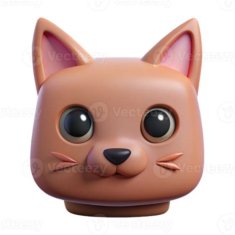 Iconic Mid Century Square Bodied Cat With Triangular Ears Minimal Clean Lines With Scalable