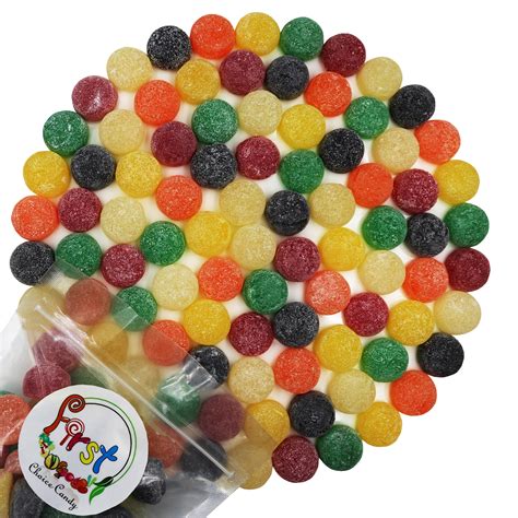 Firstchoicecandy Giant Gumdrops Assorted Sugar Sanded Gum Drops 2 Pound