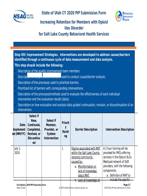 2020 PIP Submission CY 2020 PIP Submission Doc Template PdfFiller