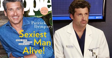 Ik Dacht Dat Het Een Grap Was Patrick ‘mcdreamy Dempsey Verkozen