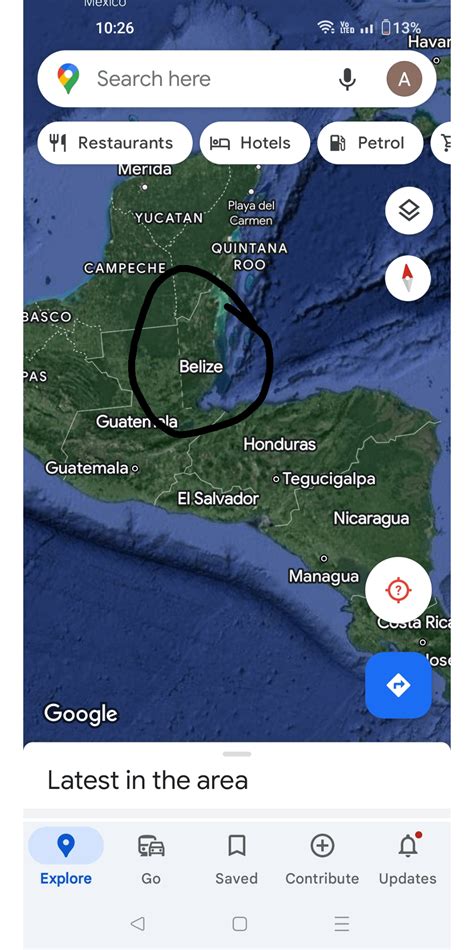 Why Is The Border Between Belize Guatemala A Dash Line R Geography