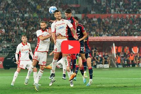 Calcio Playoff Serie B Bari Cagliari 0 1 rossoblù in Serie A Video