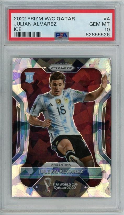 ミントモール MINT 千葉店 2022 Panini Prizm World Cup Julian Alvarez Ice 4