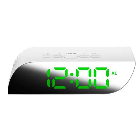 Rectangle Multi Function Desk Clocks Digital Mirro Grandado